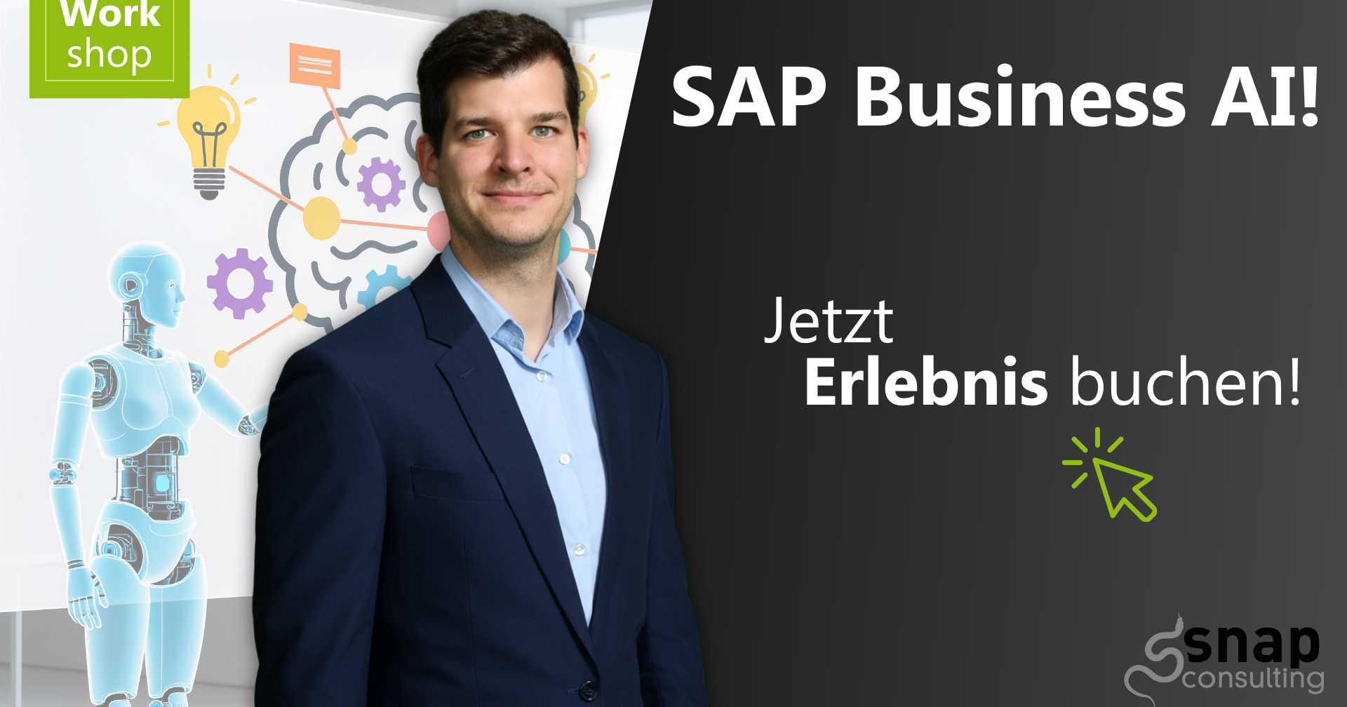 snap Erlebnisworkshops: jetzt SAP Business AI erleben!